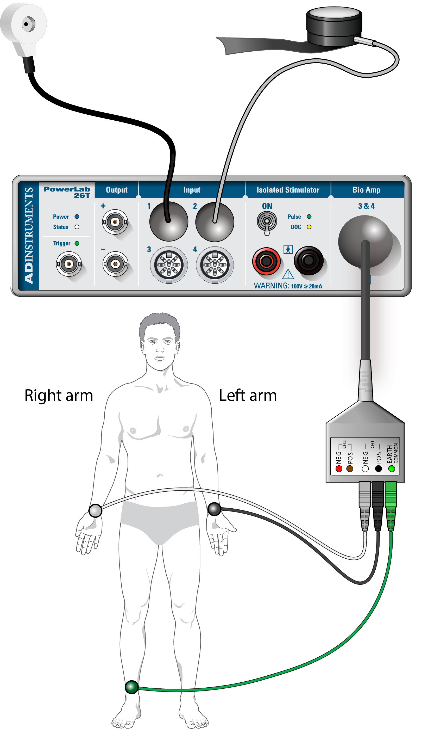 Settings for Sampling Panels in Lt - ECG, PCG, and Pulse | ADInstruments